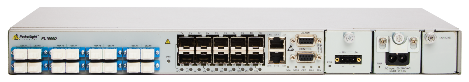 PacketLight 光ファイバーネットワークの監視と診断ソリューション | PacketLight